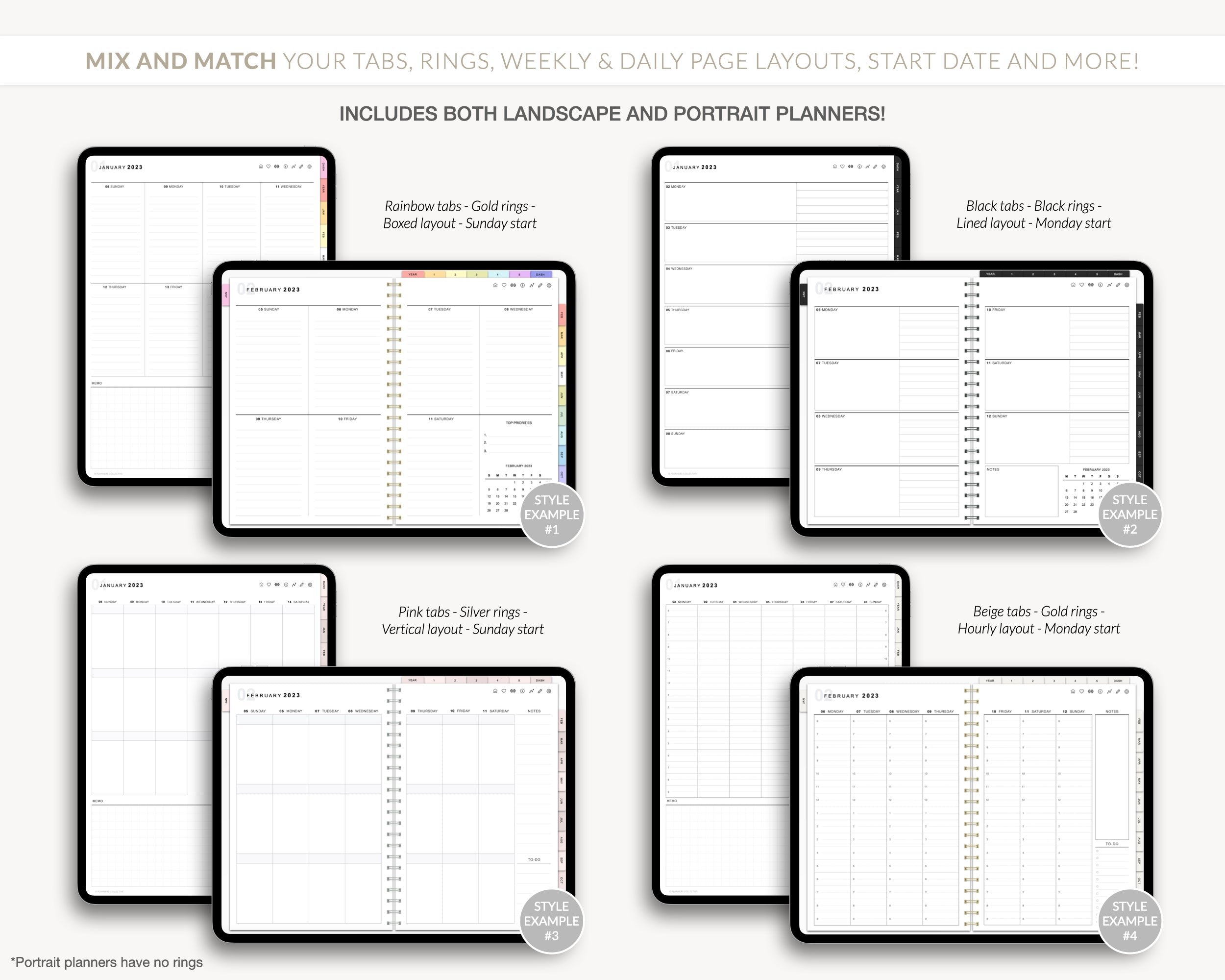 The Custom Digital Planner - Beige – The Planners Collective