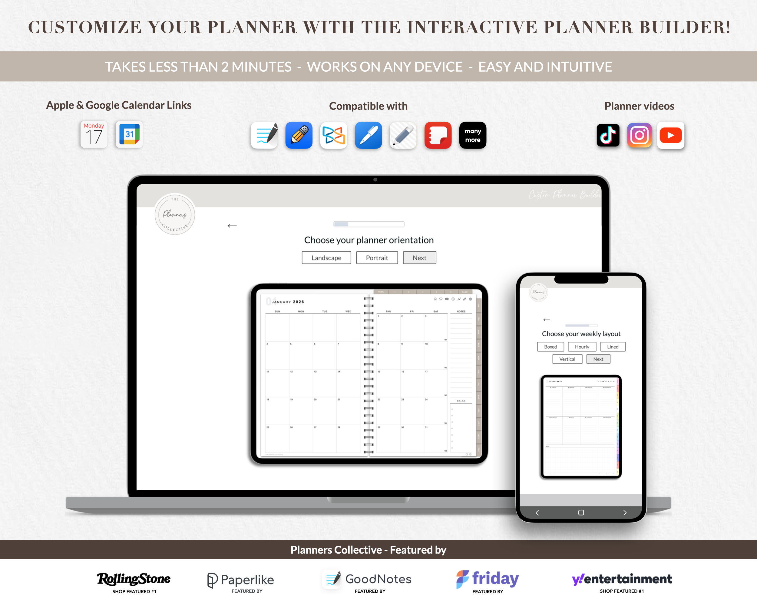 The Custom Digital Planner – The Planners Collective
